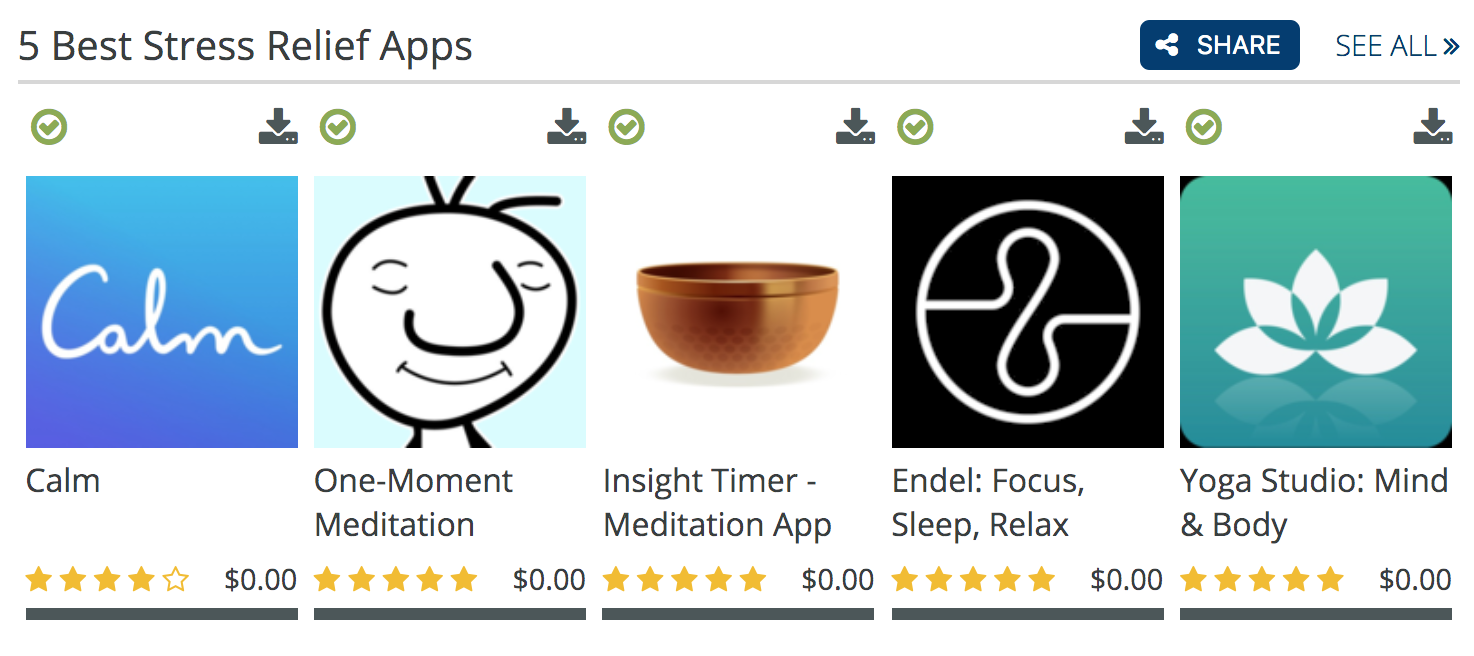 5 Best Stress Relief Apps – BridgingApps