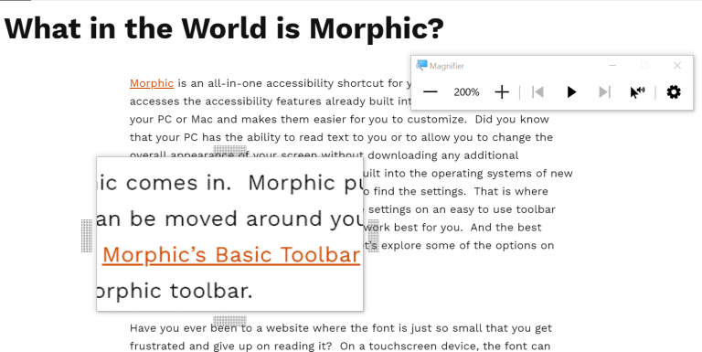 What in the World is Morphic? – BridgingApps